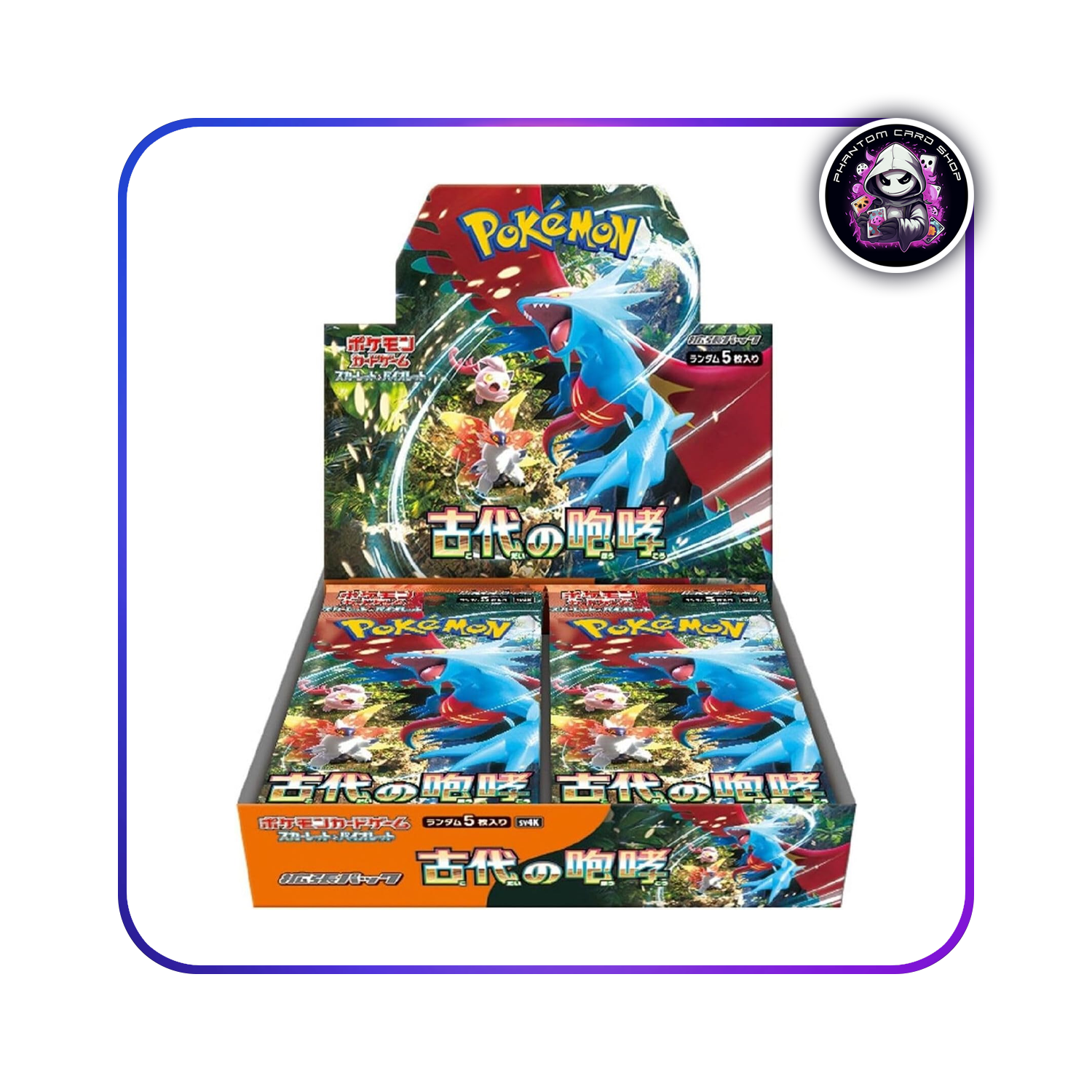 Ancient Roar Booster Box (sv4K) [JP] – Phantom Card Shop