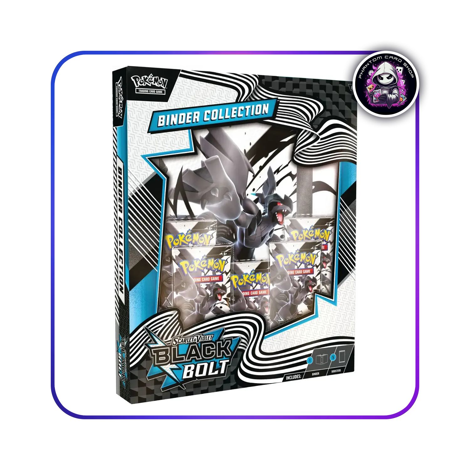 Black Bolt Binder Collection – Phantom Card Shop