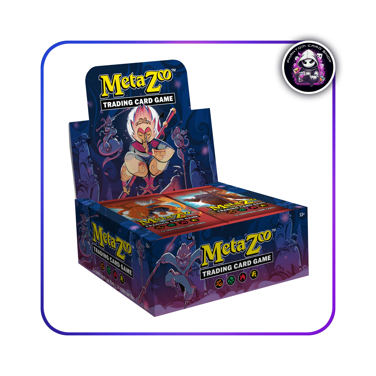 MetaZoo Trading Card Game 2025 Base Set Booster Box [24 Packs ...