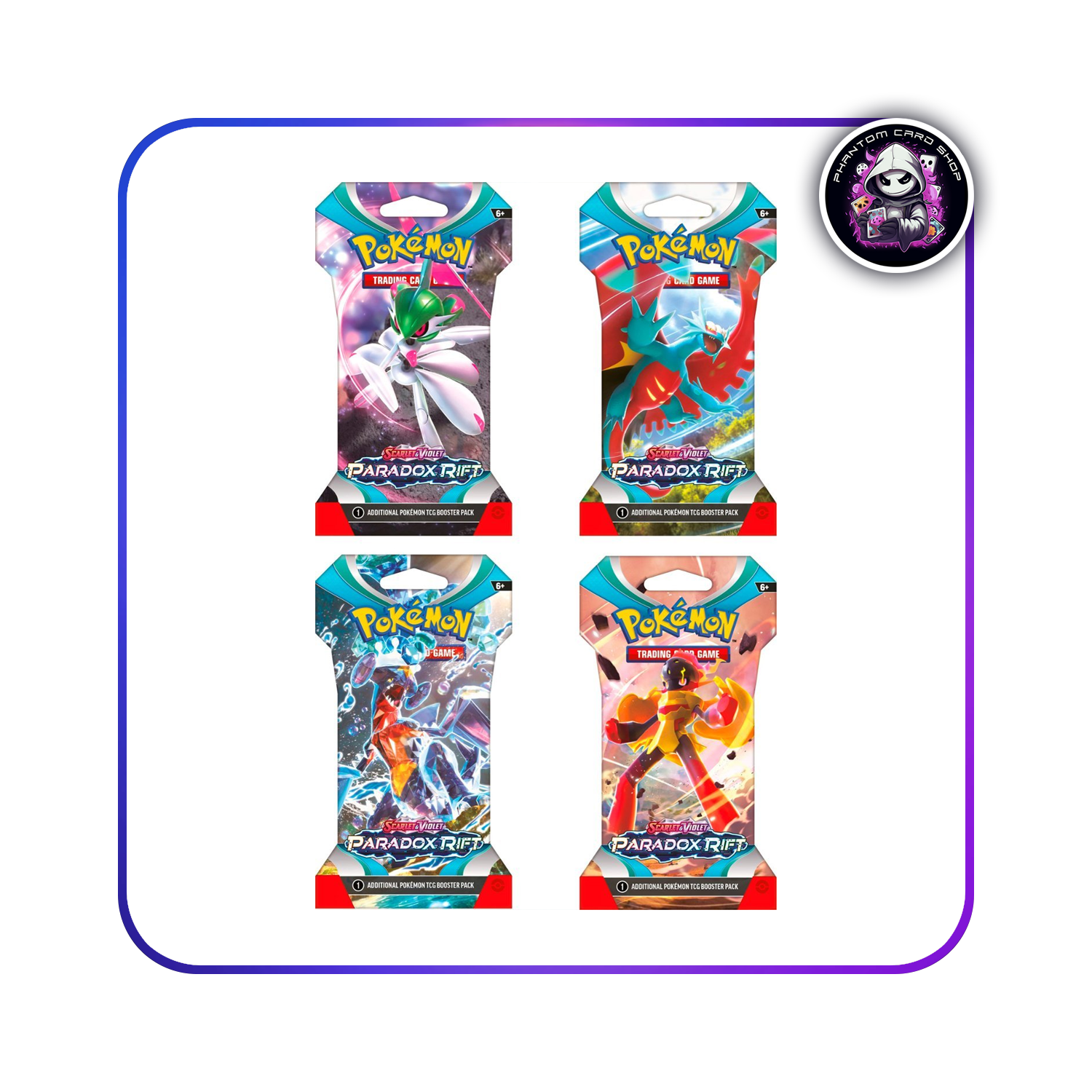 Paradox Rift Sleeved Booster Pack – Phantom Card Shop