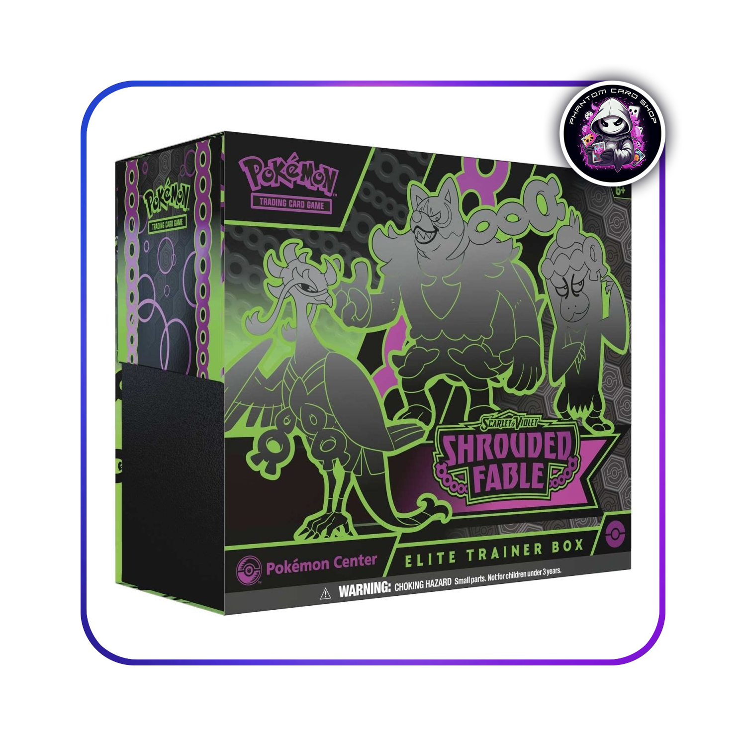Pokémon Center Exclusive: Shrouded Fable ETB – Phantom Card Shop