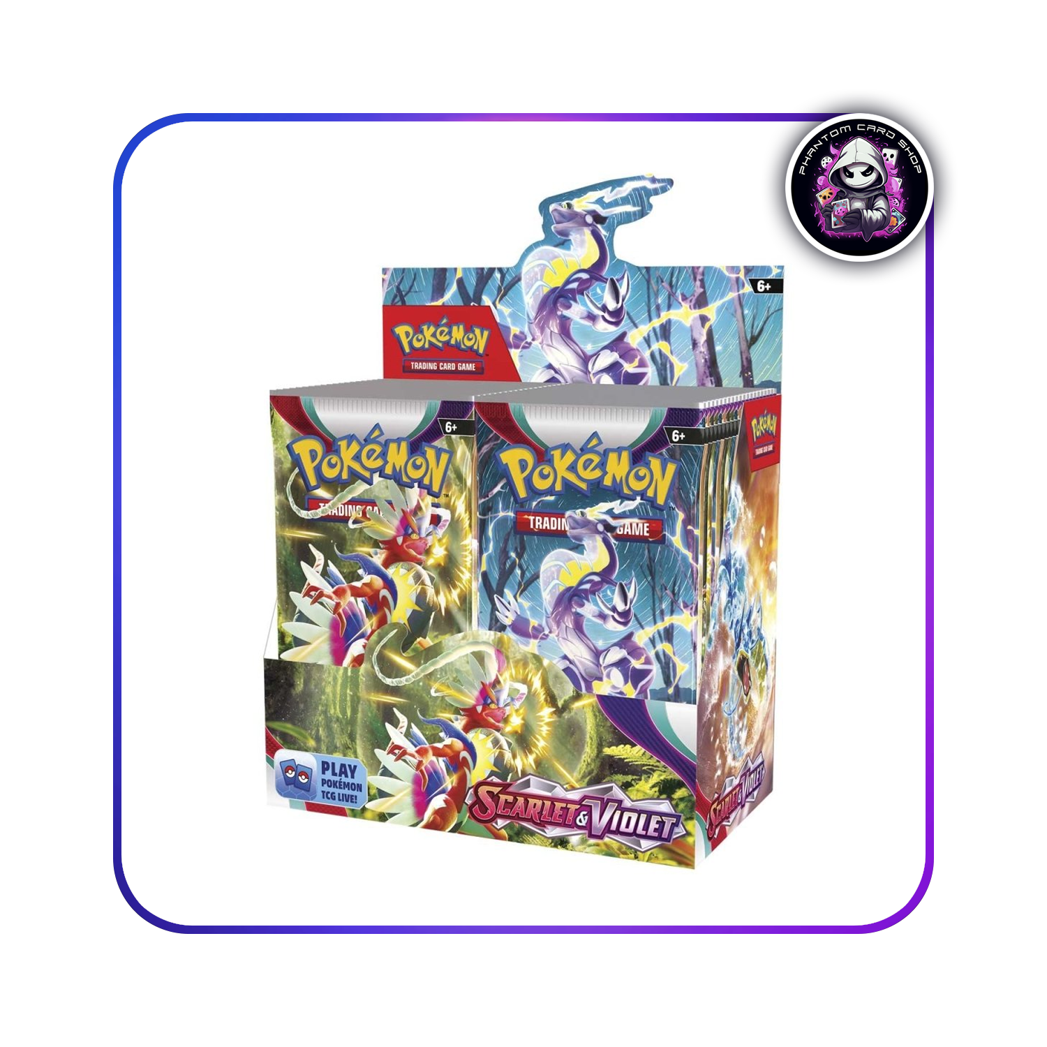 Scarlet & Violet Base Booster Box – Phantom Card Shop