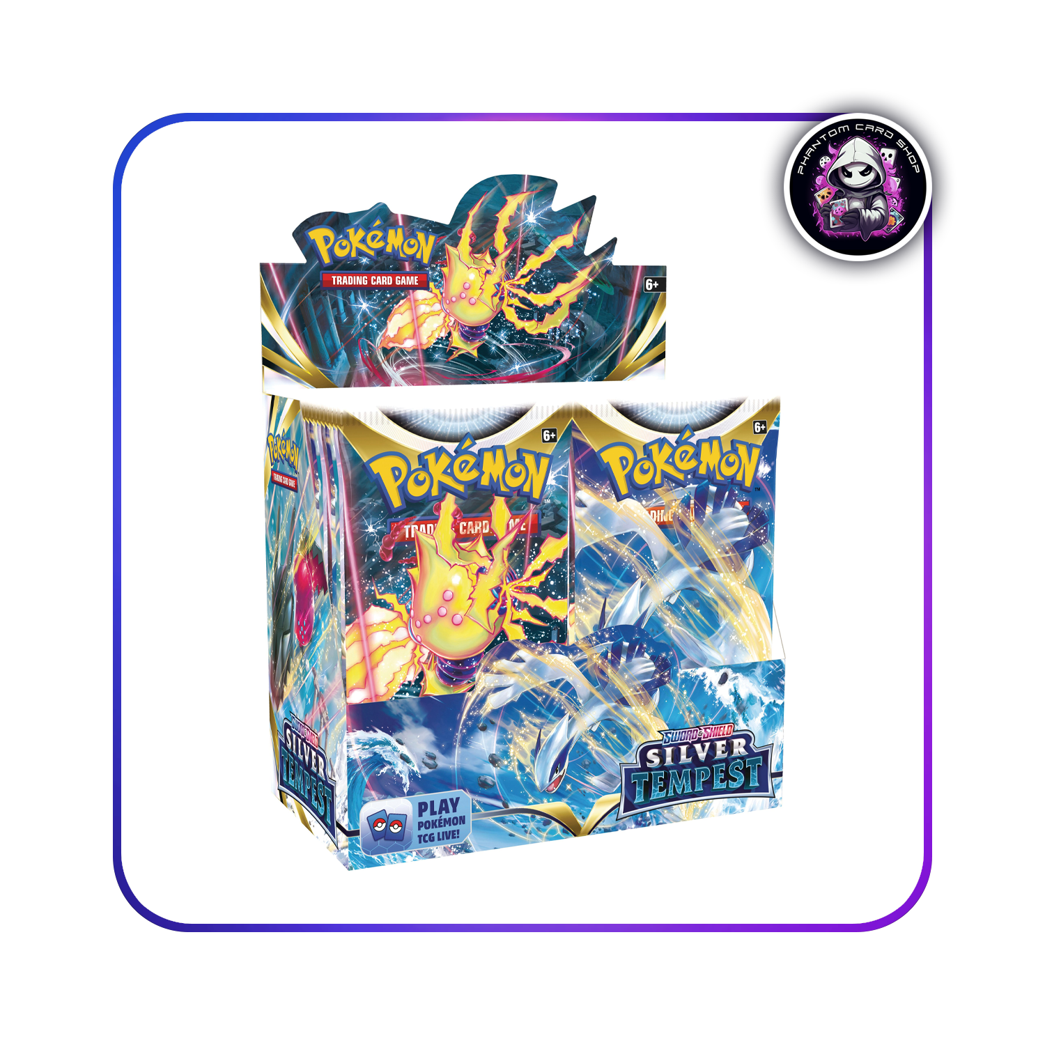 Silver Tempest Booster Box – Phantom Card Shop