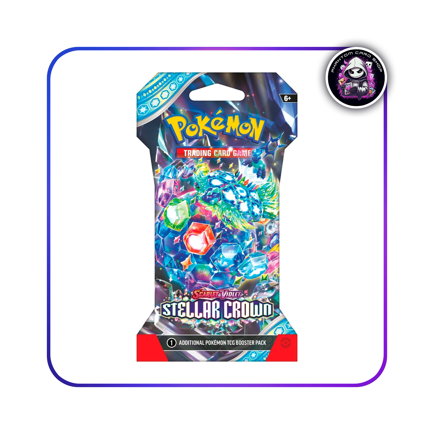 Stellar Crown Sleeved Booster Pack – Phantom Card Shop