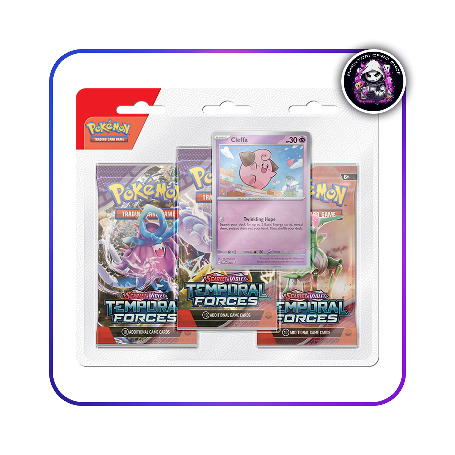 Temporal Forces 3 Pack Blister – Phantom Card Shop
