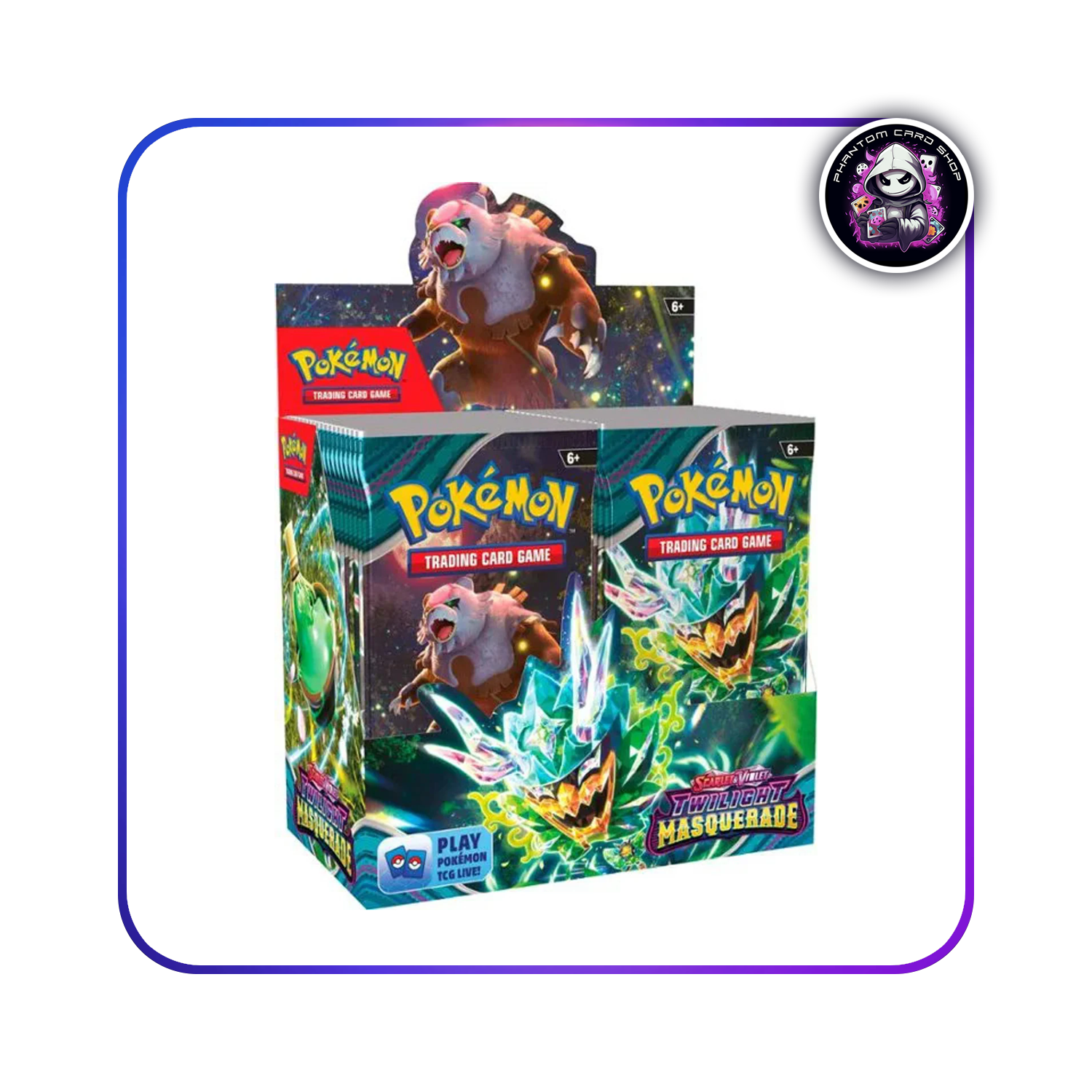 Twilight Masquerade Booster Box – Phantom Card Shop